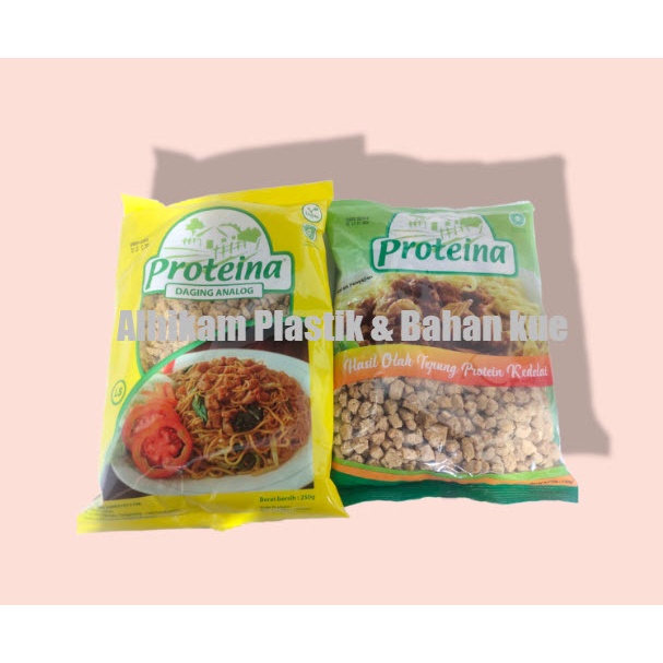 Jual PROTEINA DAGING NABATI VEGETARIAN 250 GRAM | Shopee Indonesia