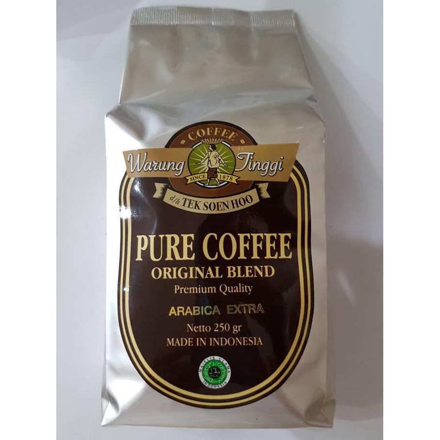 Jual Kopi Arabica Extra 250gr - Warung Tinggi | Shopee Indonesia