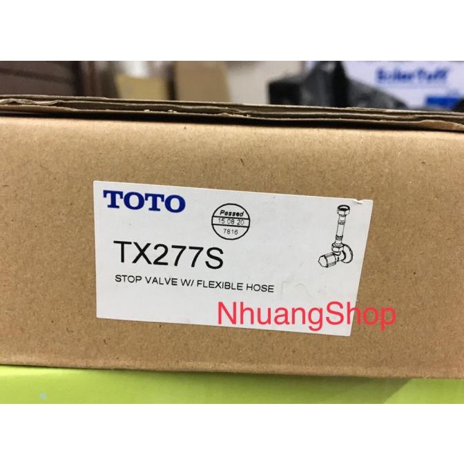 Jual Toto Stop Kran Single Dan Selang Fleksibel Type Tx277S Original ...