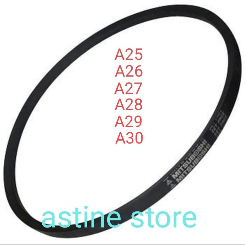 Jual Fan belt-V belt-Van belt-Tali kipas-V-belt-A25/A26/A27/A28/A29/A30 | Shopee Indonesia