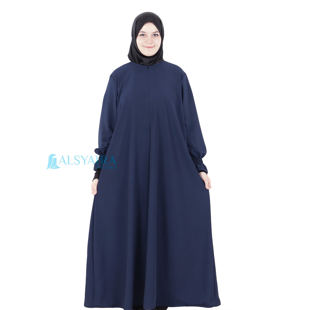 Jual Gamis Abaya Syari Humaira Wolfis Luxury Alsyahra Exclusive ...
