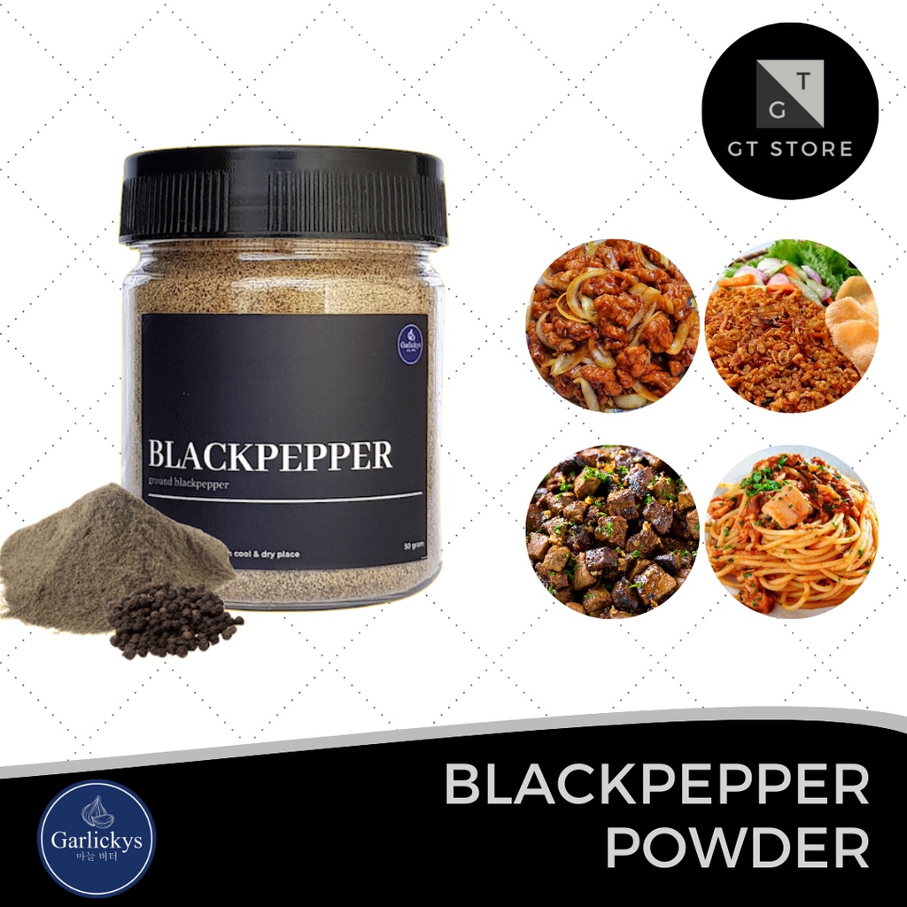 Jual Lada Hitam Bubuk / Bubuk Lada Hitam / Black Pepper Blackpepper ...