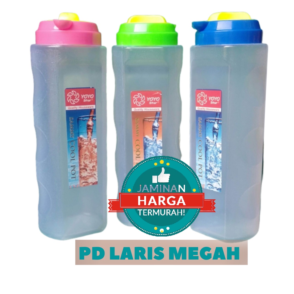 Jual Botol Minum 1 Liter / Botol Minum Plastik 1 Liter / Botol Minum ...