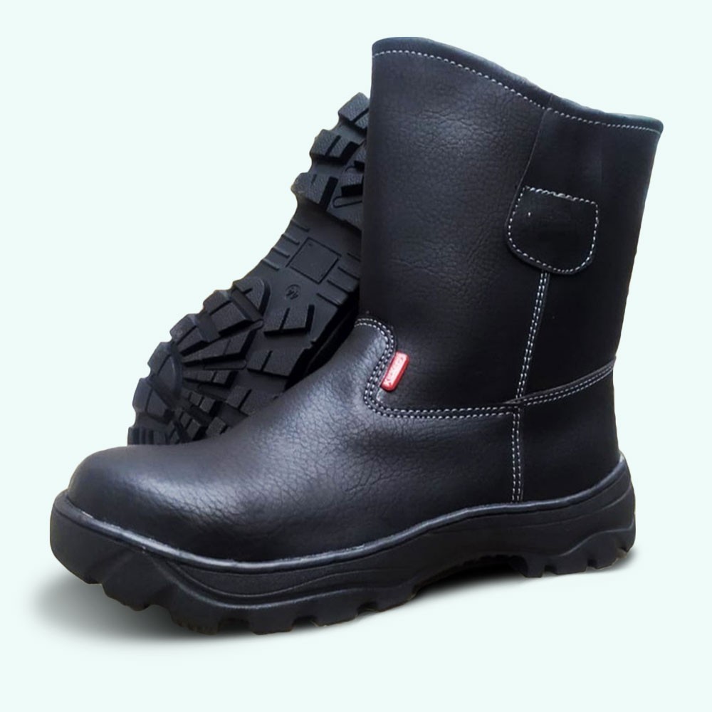 Jual Sepatu Safety SNI Boot Pria proyek ujung besi Kerja Lapangan ...