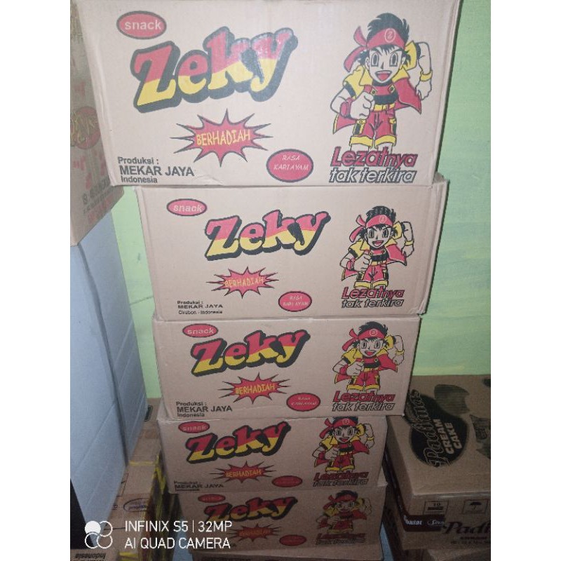 Jual chiki zeky berhadiah 1 dus isi 40 | Shopee Indonesia