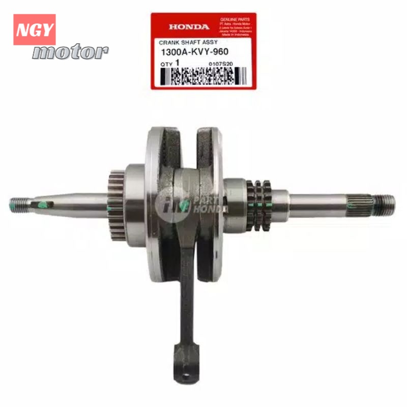Jual KRUK AS BANDUL / STANG SEHER / CRANKSHAFT ASSY KOMPLIT BEAT KARBU ...