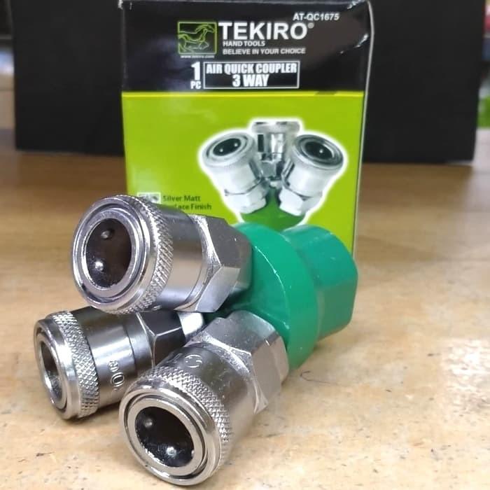Jual Pompa Kopler Cabang 3 Tekiro/Air Quick Coupler 3 Way Tekiro ...