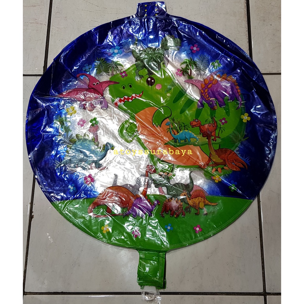 Jual BULAT ISI DINOSAURUS (BALON GAS/FOIL/TERBANG/KARAKTER) | Shopee ...
