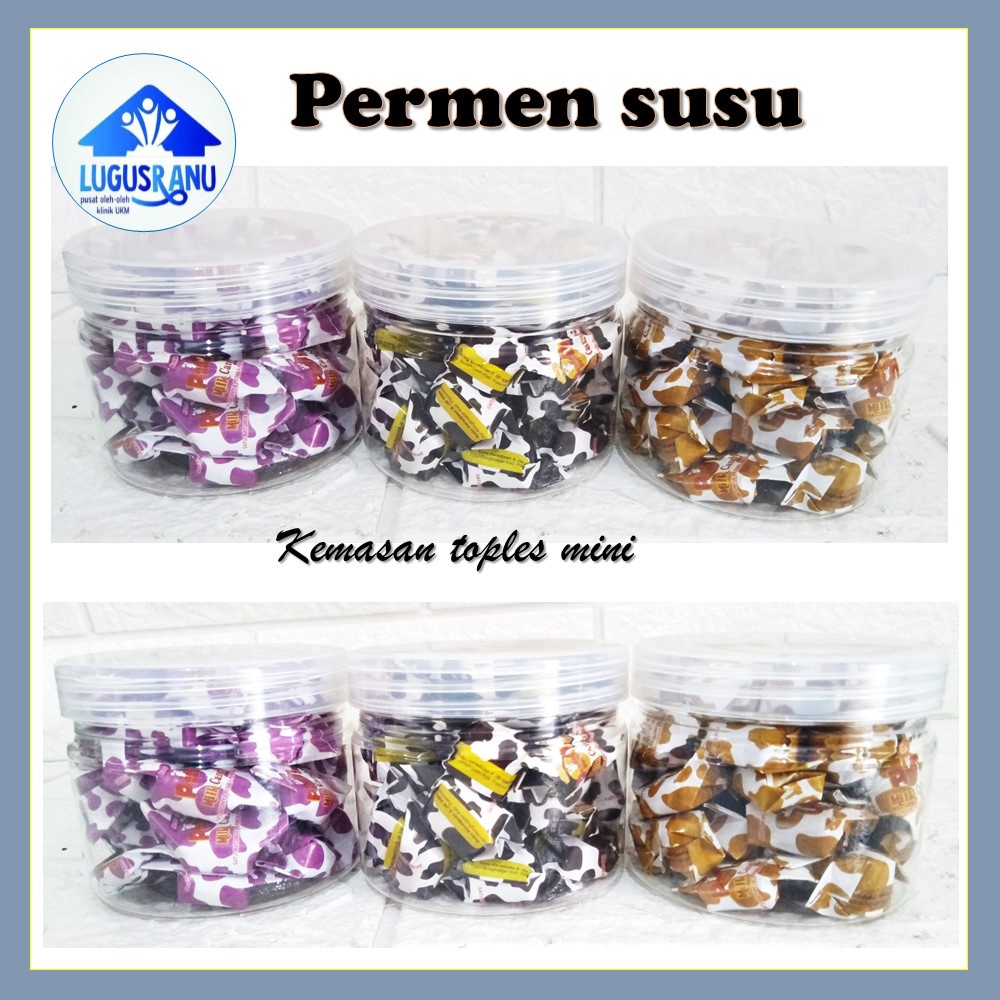 Jual Permen Susu gulali permen kertas kiloan murni susu sapi 250 gr "gk ...