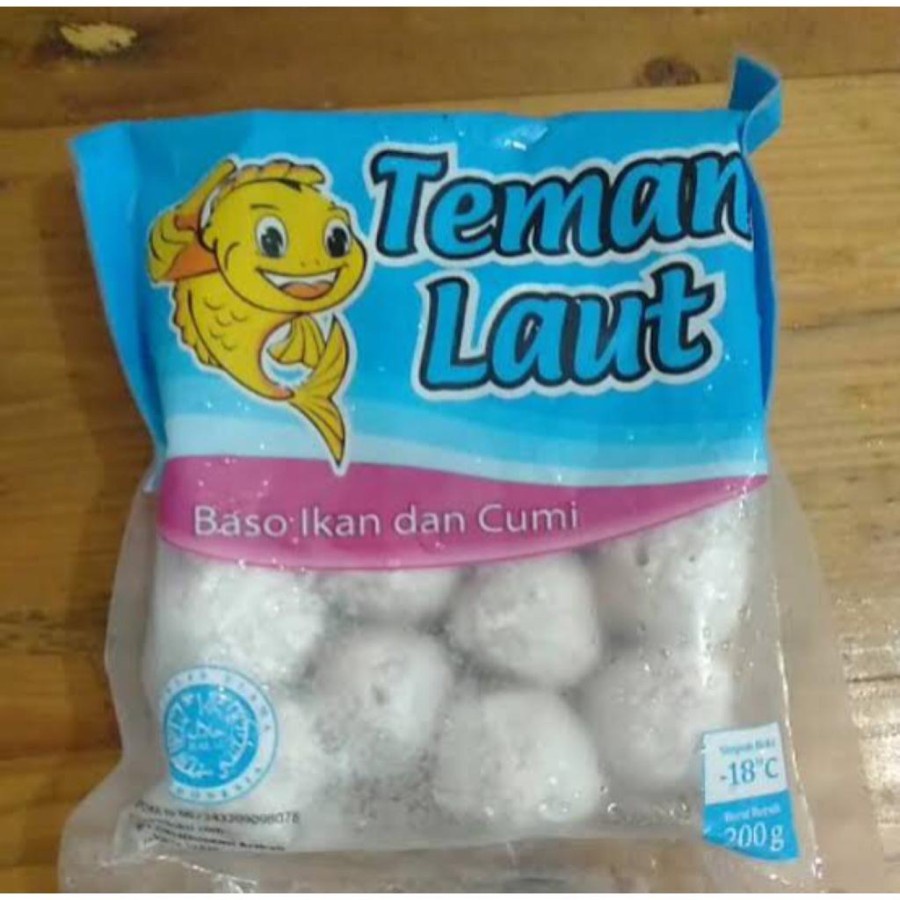Jual TEMAN LAUT BASO CUMI 200 GR / BASO IKAN DAN CUMI | Shopee Indonesia
