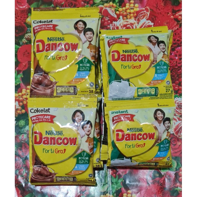 Jual NESTLE | DANCOW fortigro sachet [ renteng 10x38g ] | Shopee Indonesia