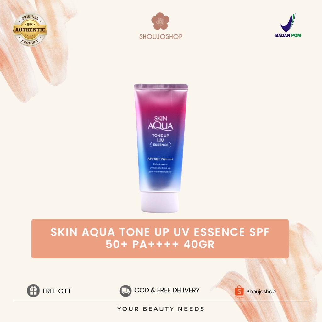 Jual Skin Aqua Tone Up UV Essence SPF 50+ PA++++ 40gr | Shopee Indonesia