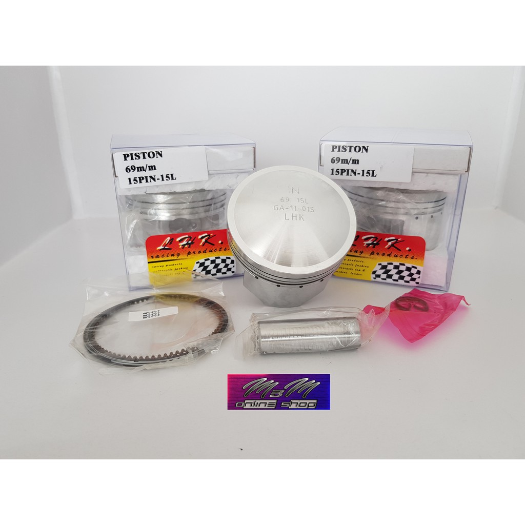 Jual Piston LHK Casting Size 69mm Pin 15 | Shopee Indonesia