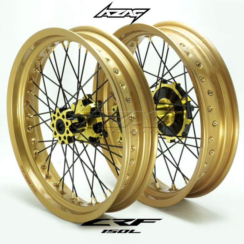 Jual VELG WHELSET SET CRF 150 L VELG EXCEL TAKASAGO RING 17/300/350 ...