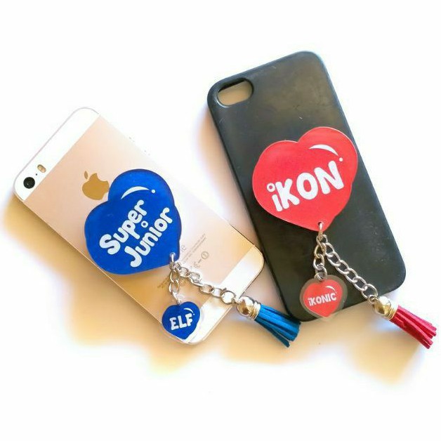 Jual GRIPTOK / POPSOCKET KPOP WITH TASSEL VERSI LOVE SUJU NCT BIG BANG ...