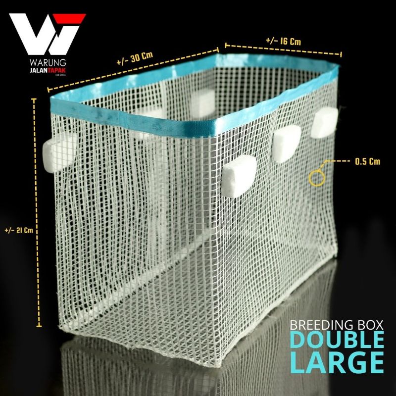 Jual Tempat Box Breeding Guppy Cupang Molly Size LL | Shopee Indonesia