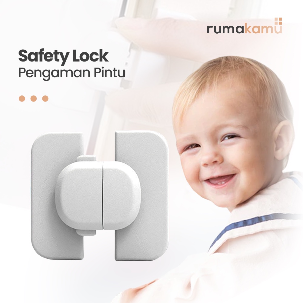 Jual Pengunci Pintu Kulkas Laci Safety Lock Pengaman Pintu Kulkas ...