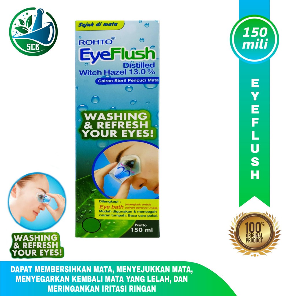 Jual ROHTO Eye Flush - Cairan Pencuci Mata | Shopee Indonesia