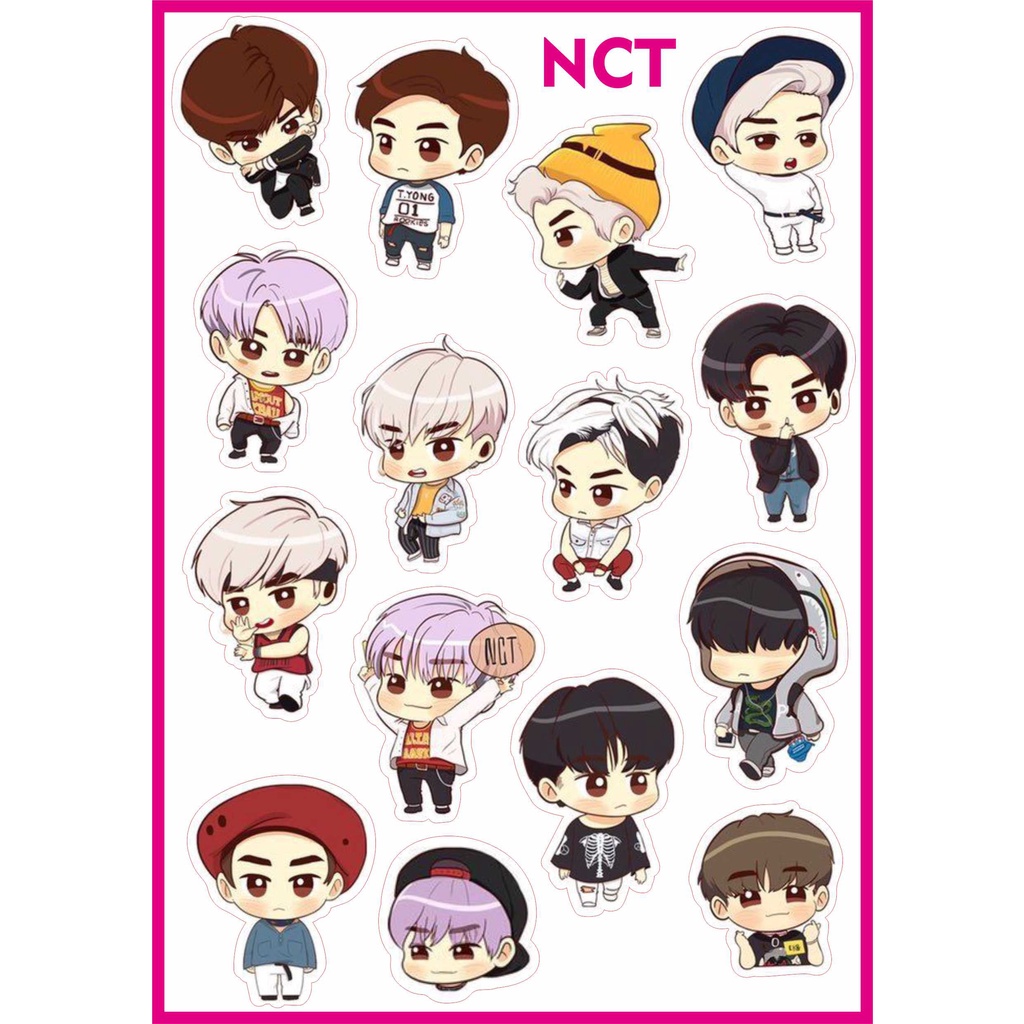 Jual Stiker KPOP BTS 1 [ISI 15PCS] Sticker Setiker case Laptop | HP ...