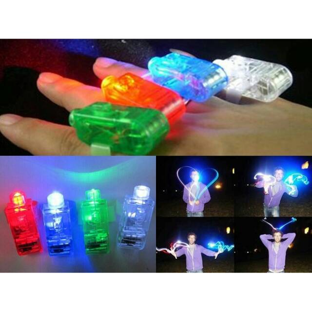 Jual LED FINGER LASER BEAM LIGHT/LASER FINGER BEAMS | Shopee Indonesia