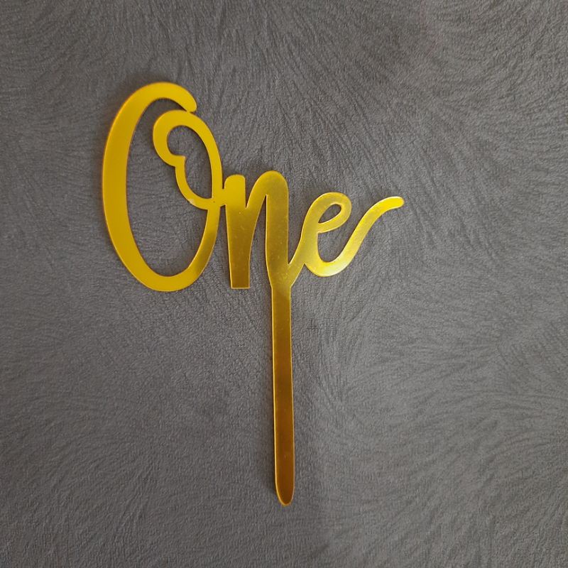 Jual Tulisan Happy Birthday Akrilik/ Bride To Be Acrylic / Cake Topper ...