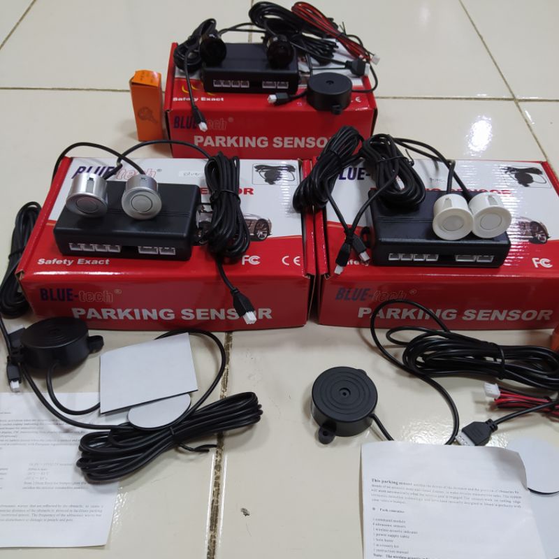 Jual parking sensor/sensor parkir 2mata model bunyi universal | Shopee ...