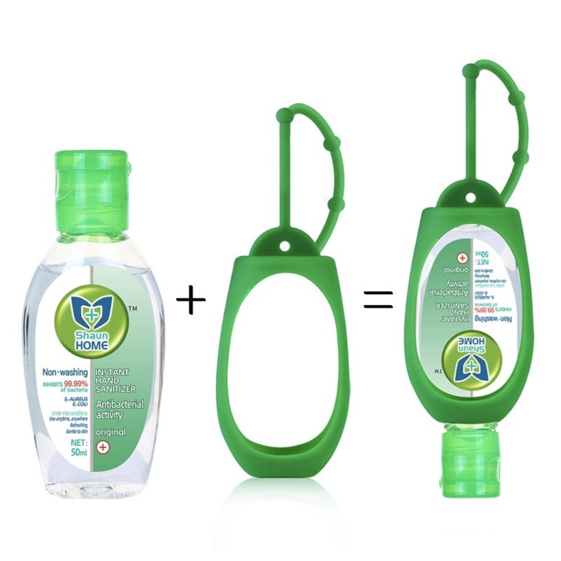 Jual Gantungan Hand Sanitizer Cover Silicone Empty Detachable Cover ...