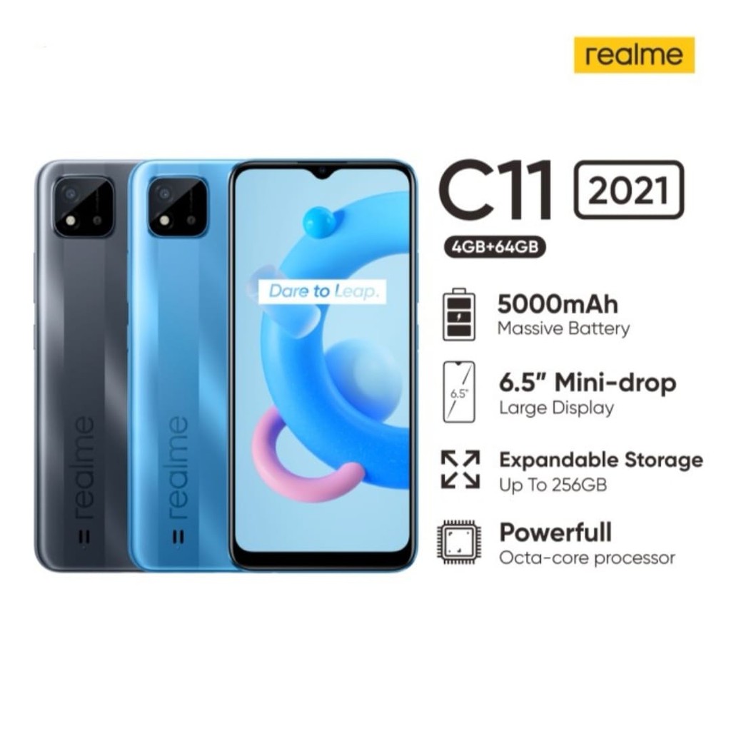 Jual Realme C20 & c11 2021 2/32GB&4/64GB Garansi Resmi 1 Tahun | Shopee ...