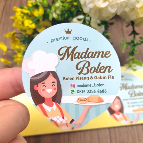 Jual STIKER / STICKER LABEL KEMASAN / LABEL MAKANAN / FOOD CUTING MURAH ...