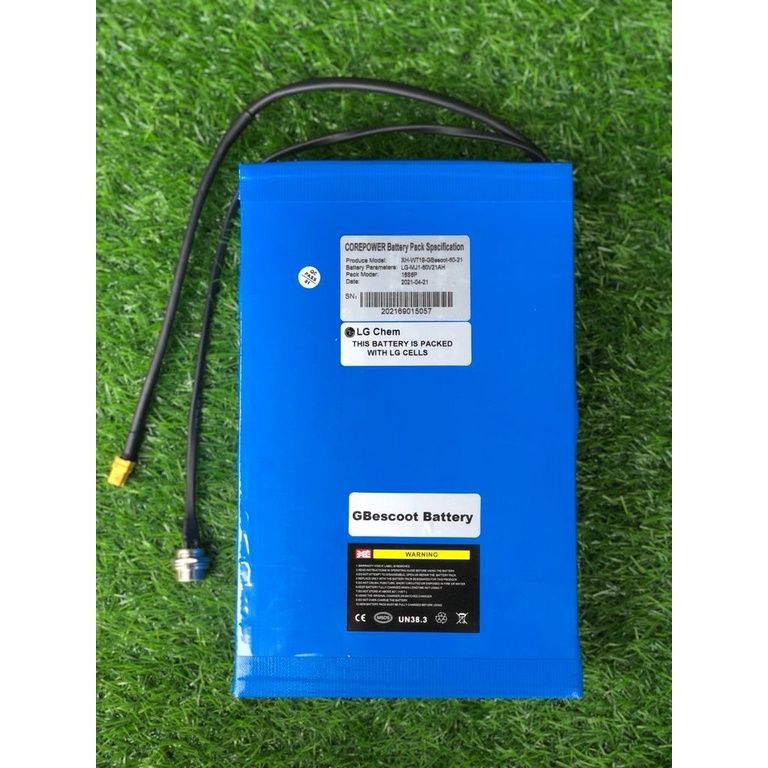 Jual BATERAI LITHIUM LI-ION 60V 25Ah - LG CELL | Shopee Indonesia