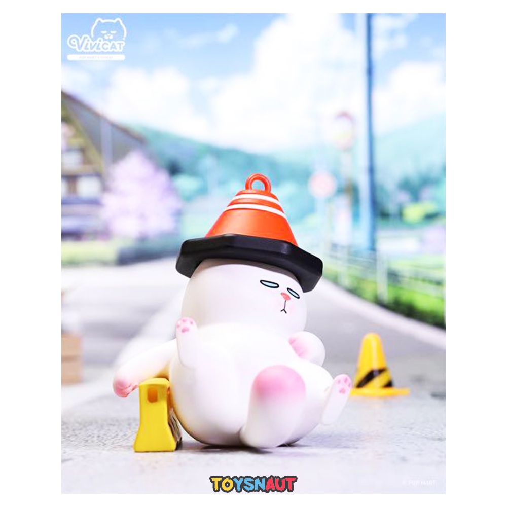 Jual POPMART/POP MART Vivi Cat Helmet series Blind Box - Barricade ...