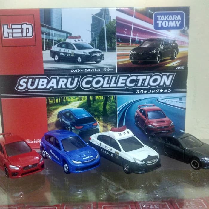 Jual Tomica Subaru Collection Car Legacy Impreza WRX STI BRZ Diecast mobil polisi police takara ...