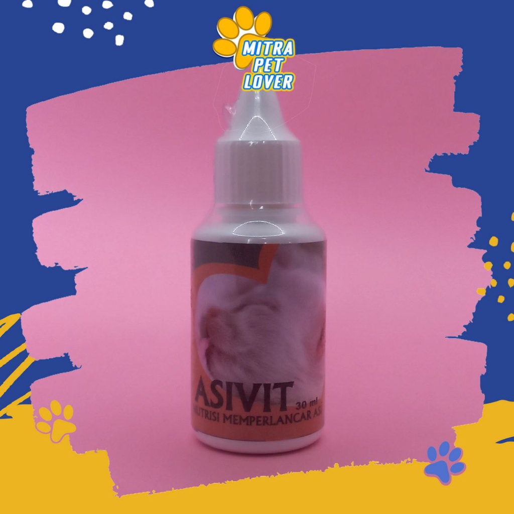 Jual OBAT LANCAR ASI KUCING - ASIVIT CAT 30 ML ORIGINAL - NUTRISI ...