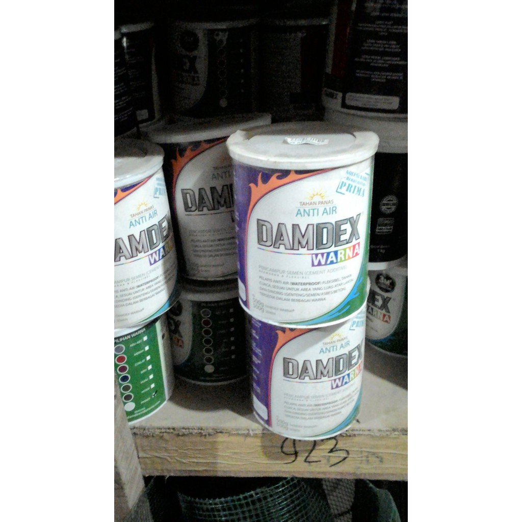 Jual DAMDEX WARNA PENGERAS BETON ANTI BOCOR AIR / OBAT COR PLESTER ...