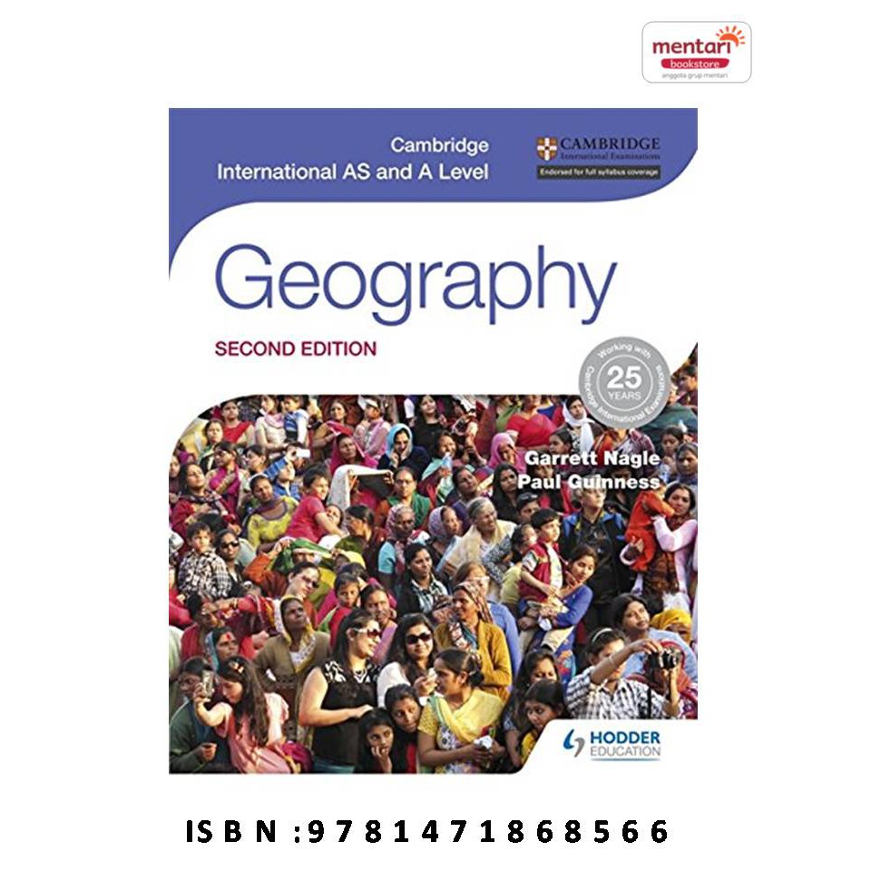 Jual Hodder Cambridge International AS&A Level Geography (2nd Ed ...
