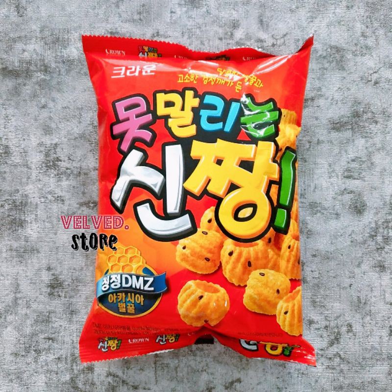 Jual CROWN Shinjjang / Shinzzang / Snack Korea rasa Madu / Honey Flavor ...