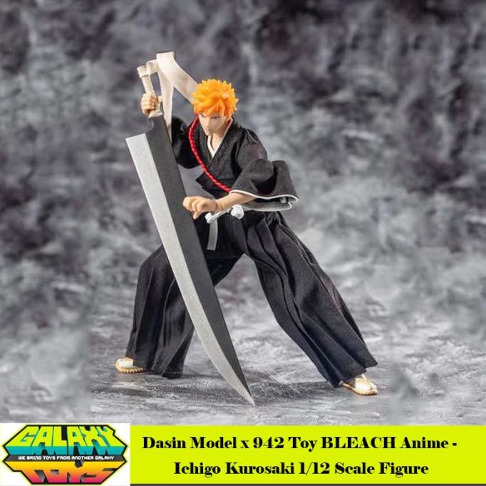 Jual Dasin Model x 942 Toy BLEACH Anime - Ichigo Kurosaki 1/12 Scale ...