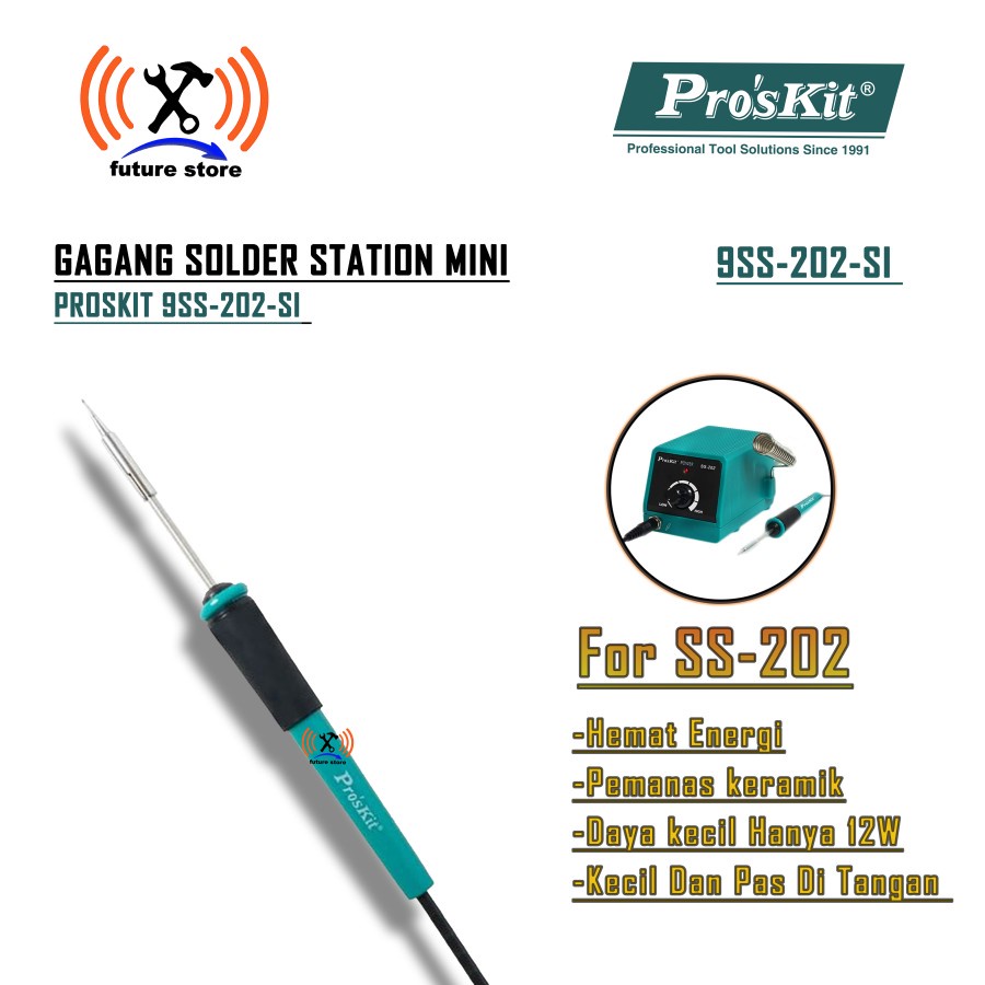 Jual PROSKIT 9SS-202-SI GAGANG SOLDER STATION MINI REPLACEMENT ...