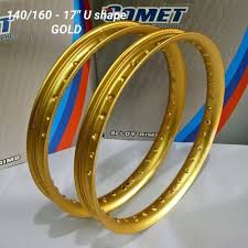 Jual Velg Rim Comet USHAPE Thailand 140 - 17 dan 160 - 17, harga satuan ...