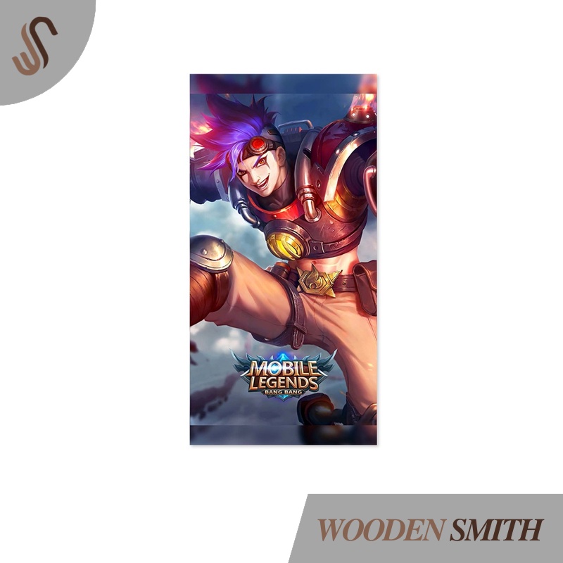Jual Wooden Smith | Hiasan Dinding Gaming Mobile Legends Hero X.Borg ...