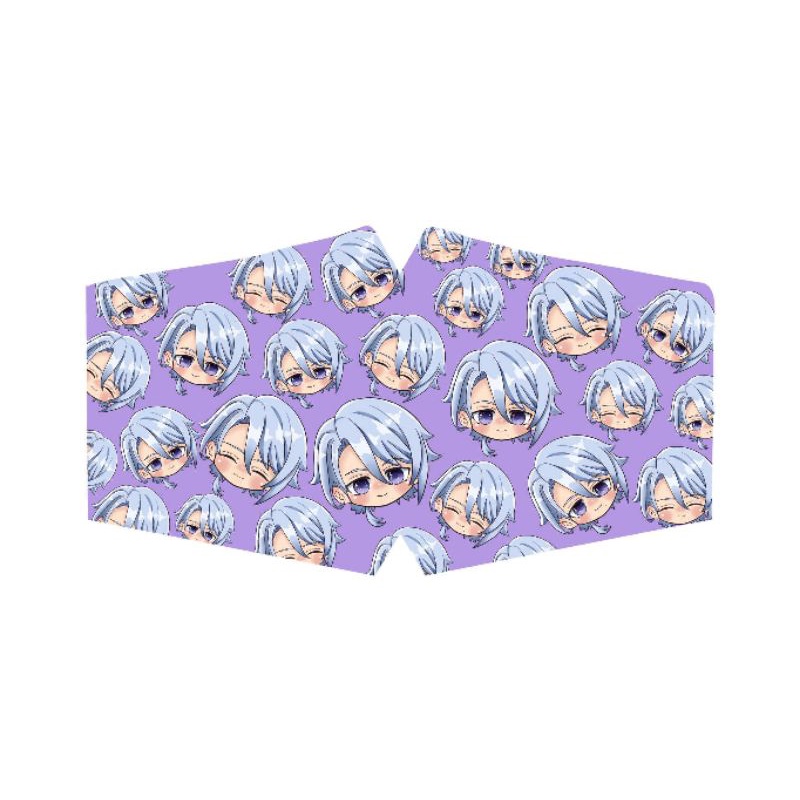 Jual Ayato Masker kain 3ply Kamisato Ayato Genshin Impact masker non ...