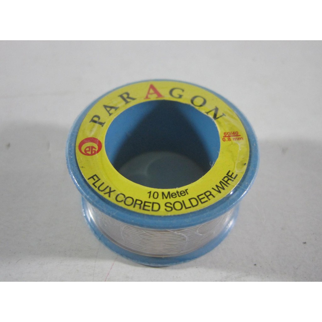 Jual TIMAH TINOL SOLDER PARAGON 0.8MM GRADE SUPER 60/40 MURNI 10 METER ...