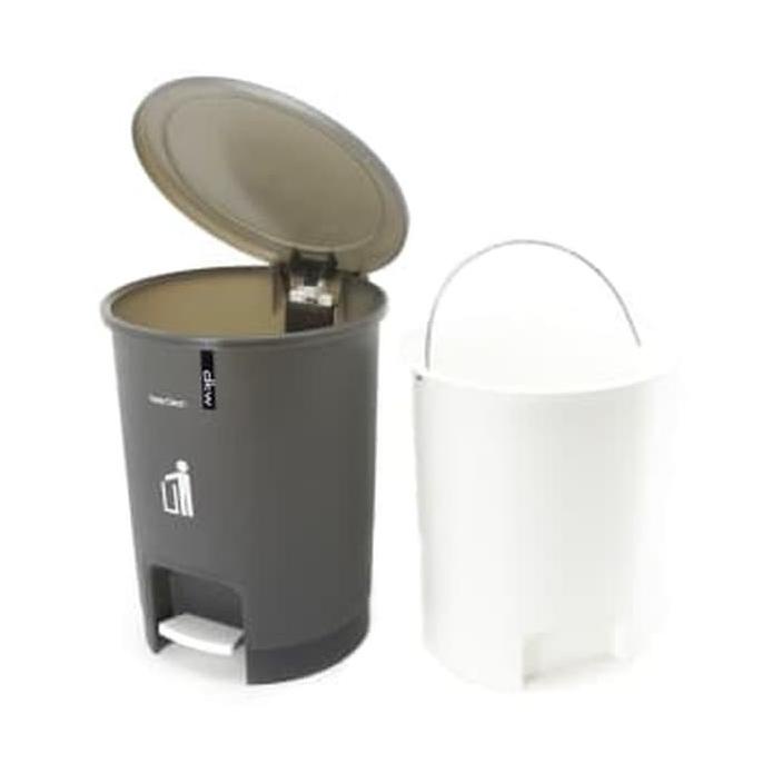 Jual Tempat Tong Sampah Injak Pedal Bin Keep Clean 10 Liter Krisbow Galaskanji | Shopee Indonesia