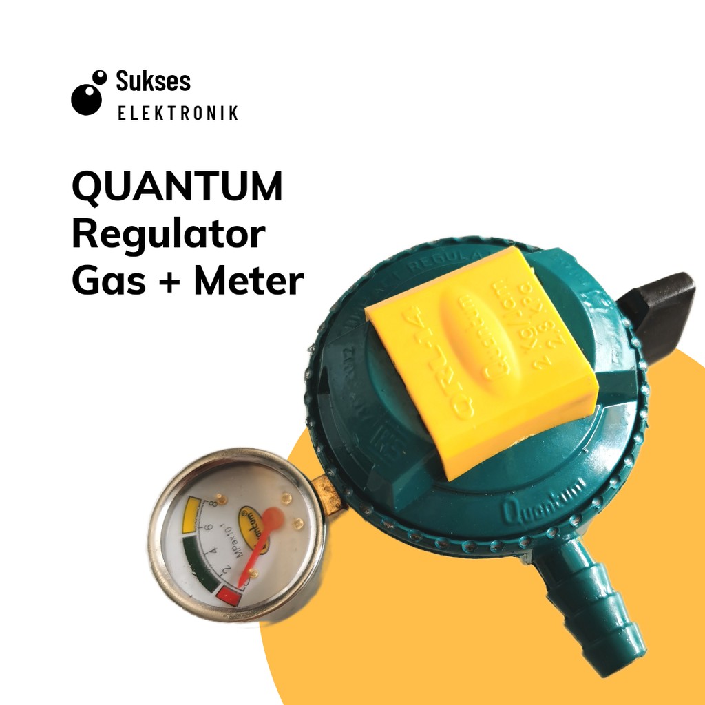 Jual Regulator Gas / Kepala Tabung Gas Quantum Meter | Shopee Indonesia