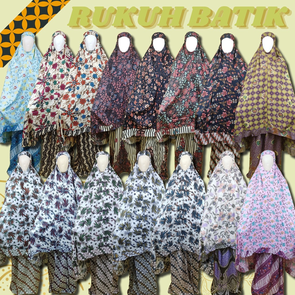 Jual MUKENA MOTIF BATIK | Shopee Indonesia
