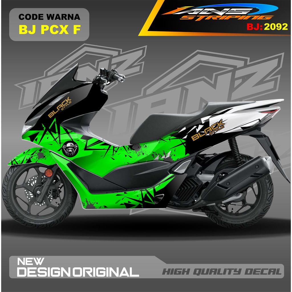 Jual STICKER FULL BODY PCX 150 / DECAL STICKER MOTOR HONDA PCX 160 ...