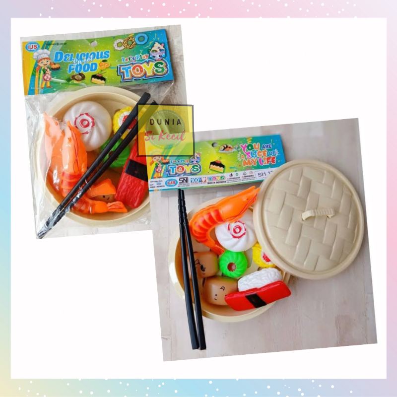 Jual Mainan Set Sushi Makanan Jepang dengan sumpit | Shopee Indonesia