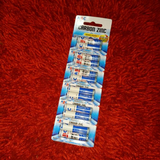 Jual Baterai ABC AAA 1 Renceng | Shopee Indonesia