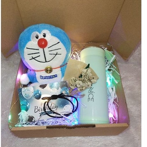 Jual hadiah kado hampres doraemon/hadiah kado cewek cowok | Shopee ...