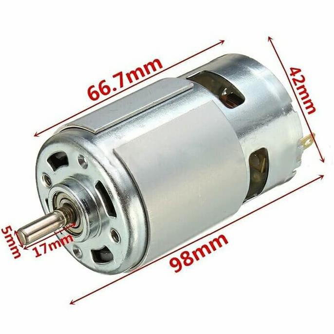 Jual Dynamo DC 775 Output 12V - 24V 12000 - 15000 rpm | Shopee Indonesia